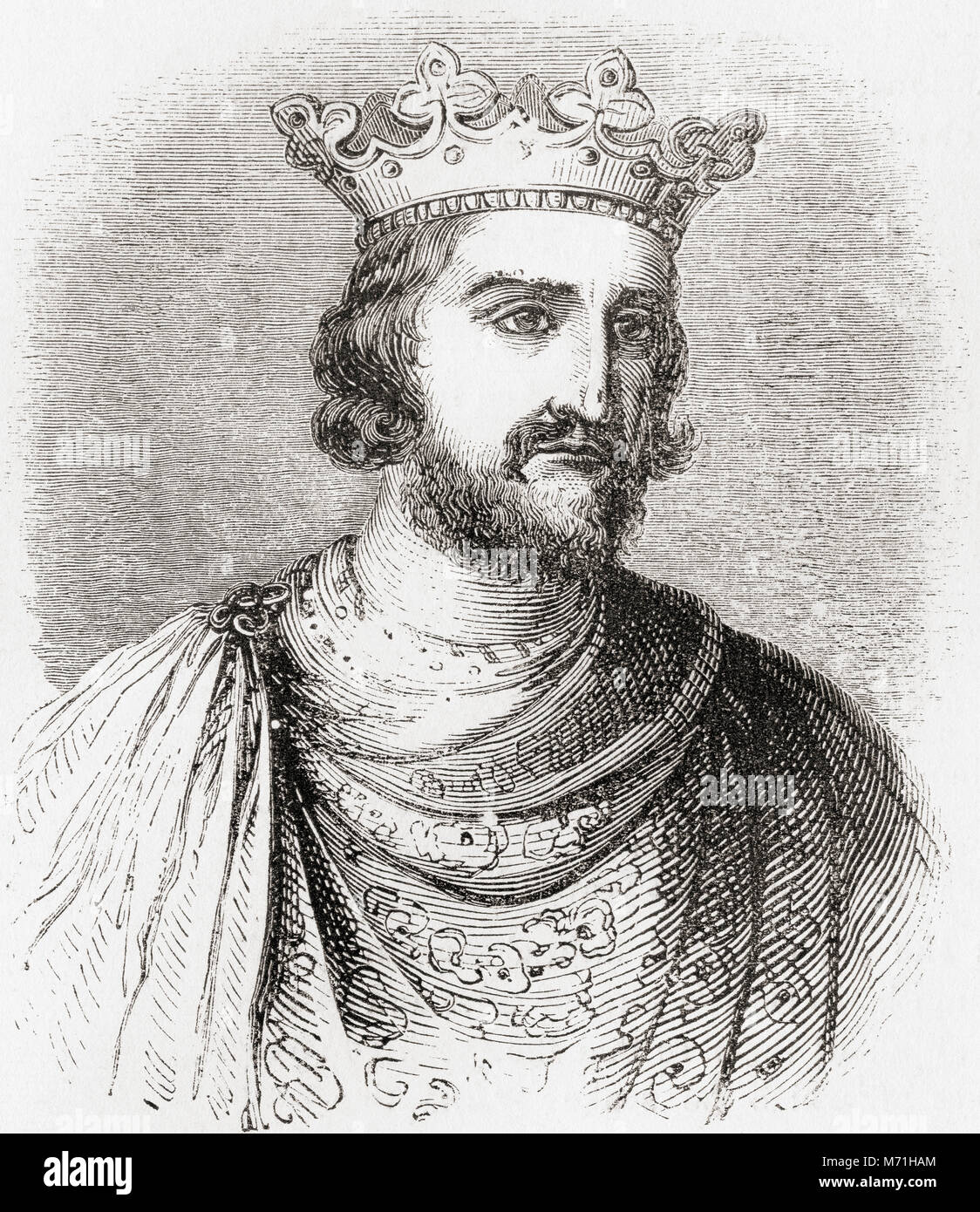 Henry III, 1207 – 1272, aka Henry of Winchester. King of England, Lord ...