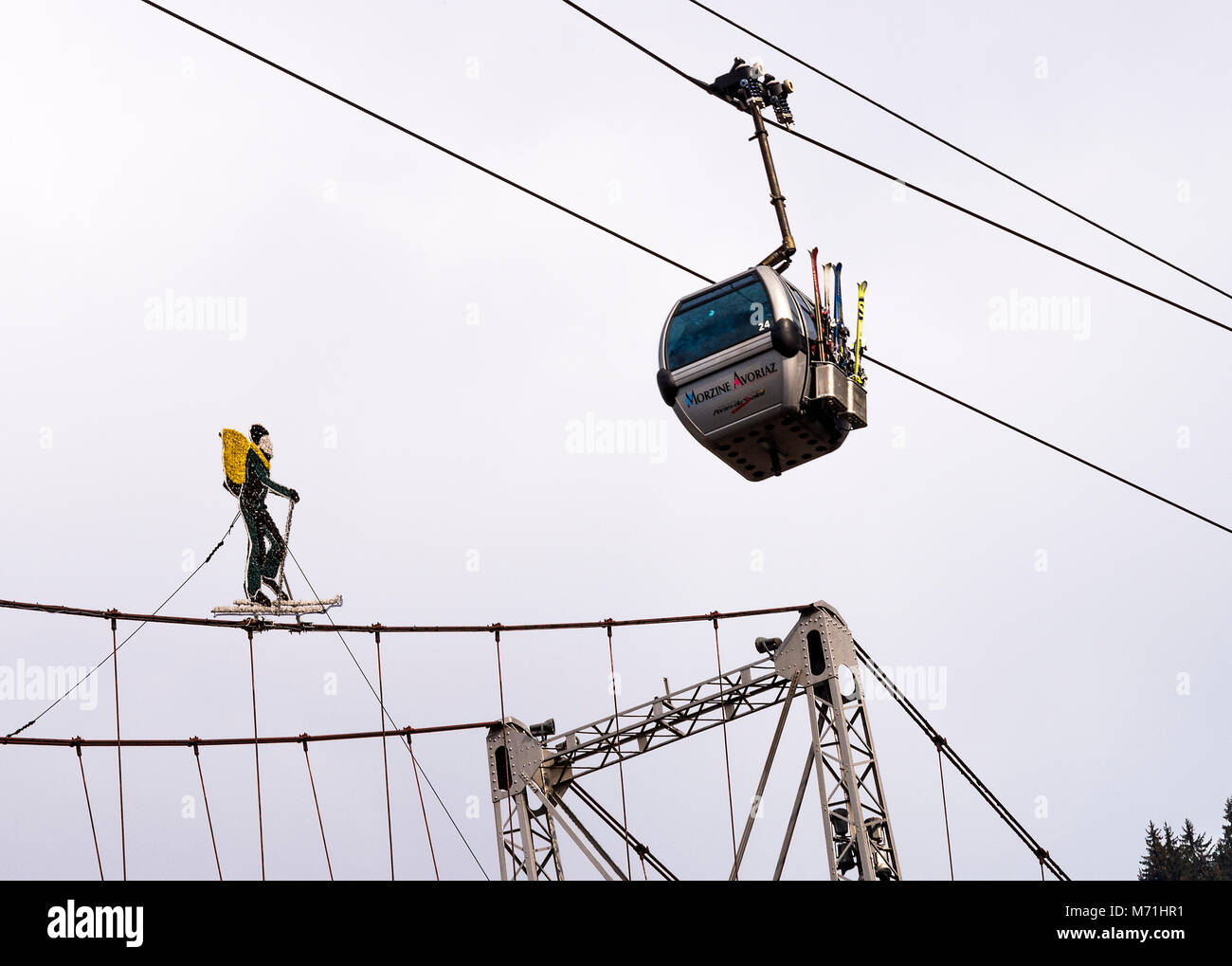 Sport car crossing bridge hi-res stock photography and images - Alamy