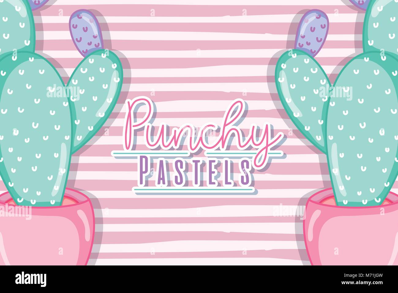 Punchy pastels concept Stock Vector Image & Art - Alamy