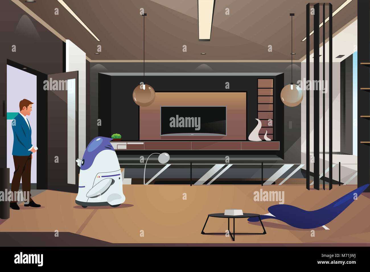 Door automation Stock Vector Images - Alamy