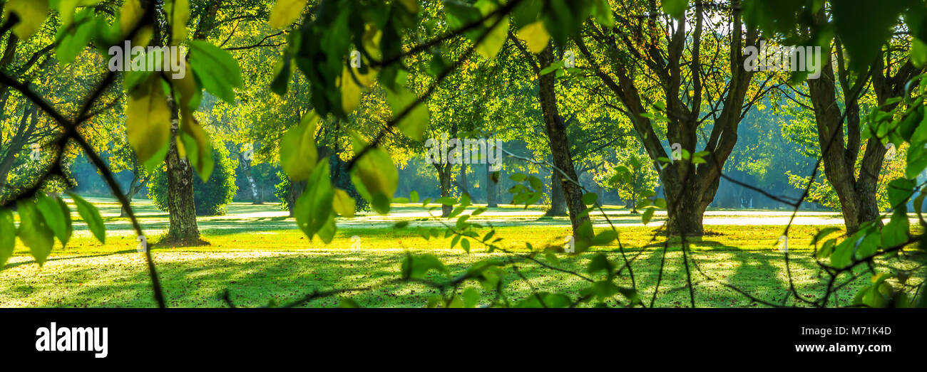 The Golf Course at Himley Hall, Dudley, West Midlands, UK Stock Photo ...