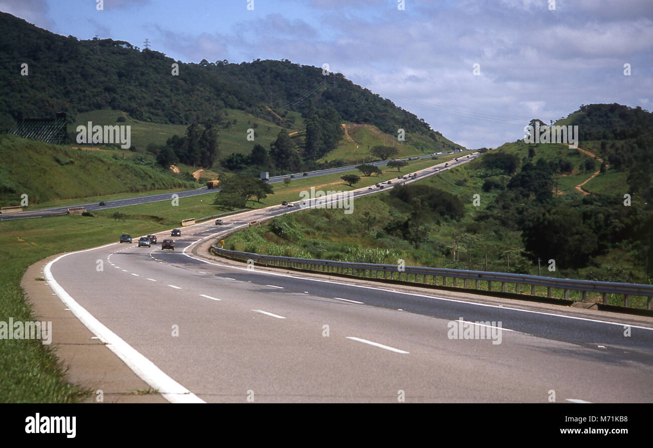 Highway, Santa Isabel, Sao Paulo, Brazil Stock Photo - Alamy
