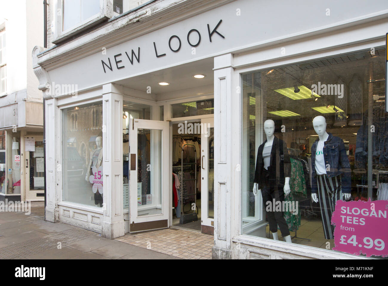 New Look shop in Ely,Cambs.It was announced today that 60 stores are to ...