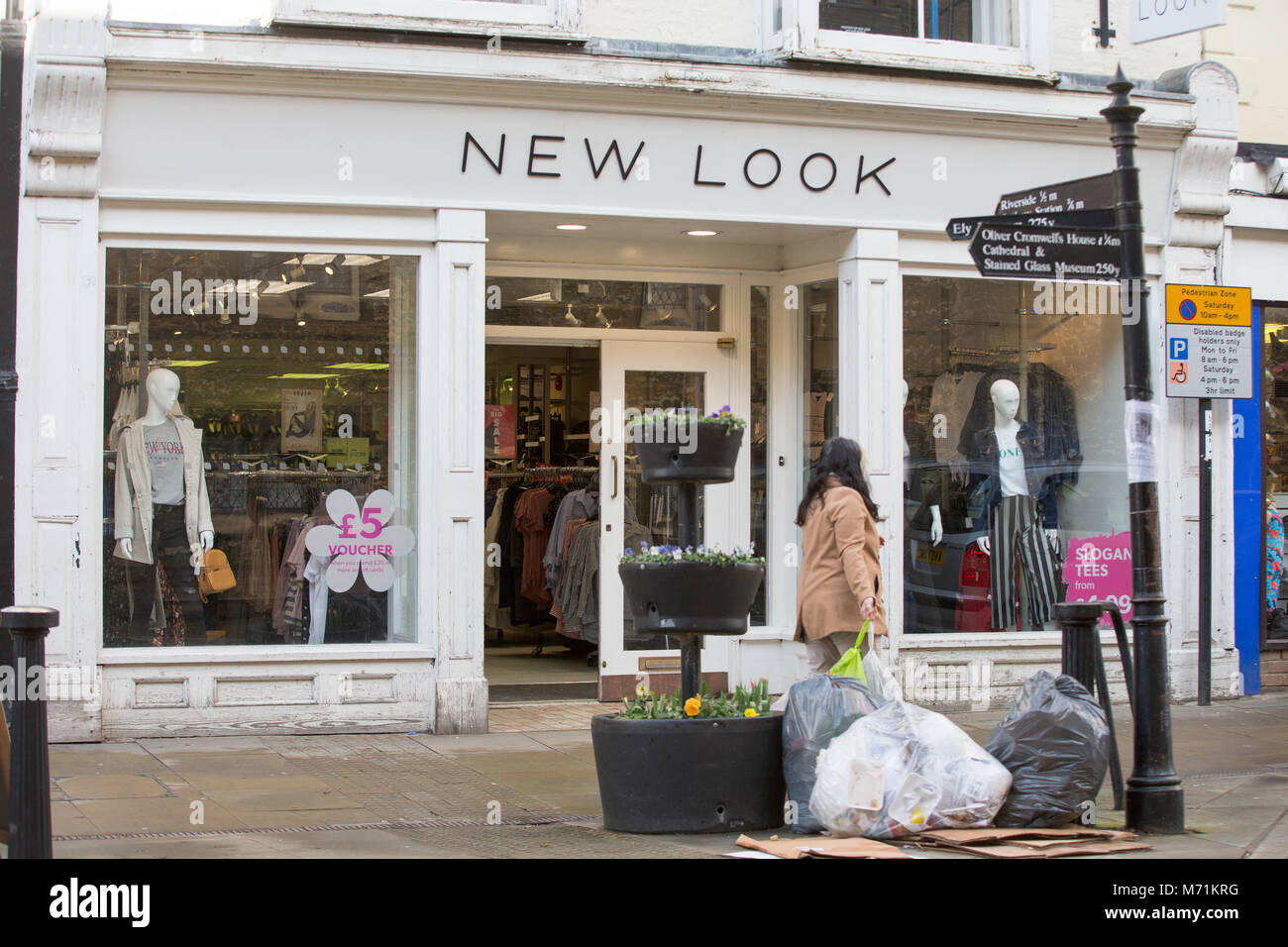 New Look shop in Ely,Cambs.It was announced today that 60 stores are to ...