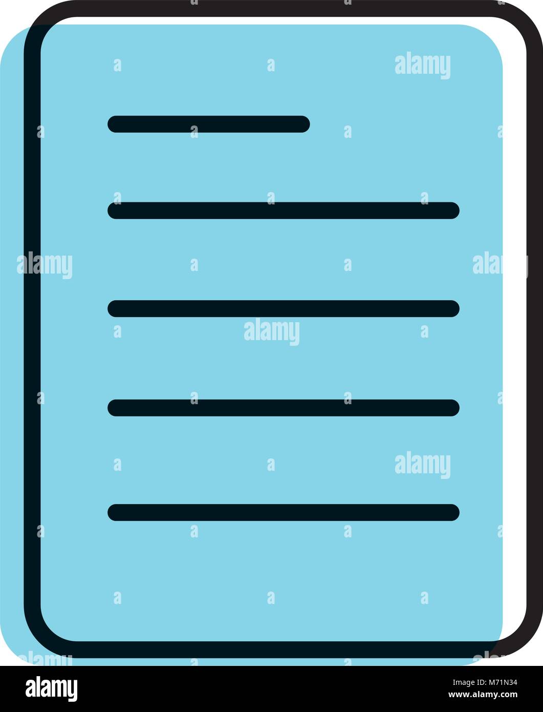 moved color business office paper document information vector ...