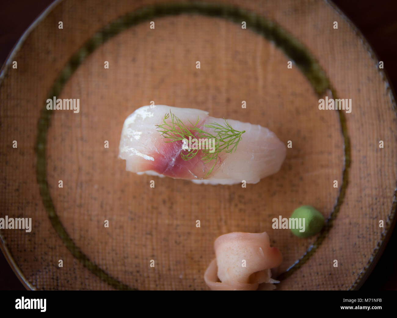 Yellow Tail Nigiri Stock Photo - Alamy