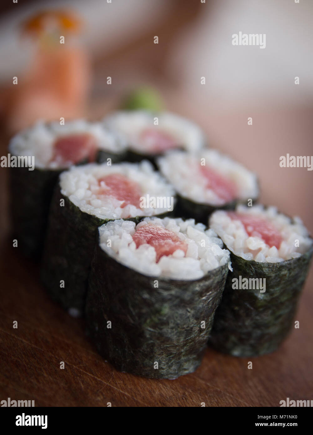 Simple tuna roll hi-res stock photography and images - Alamy