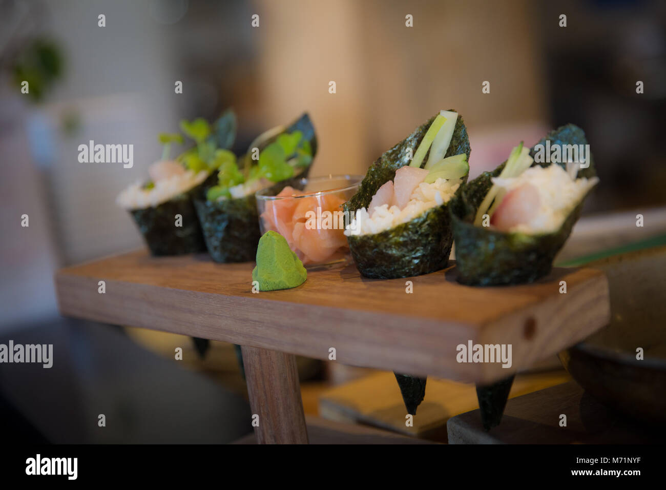 Temaki cone hi-res stock photography and images - Alamy
