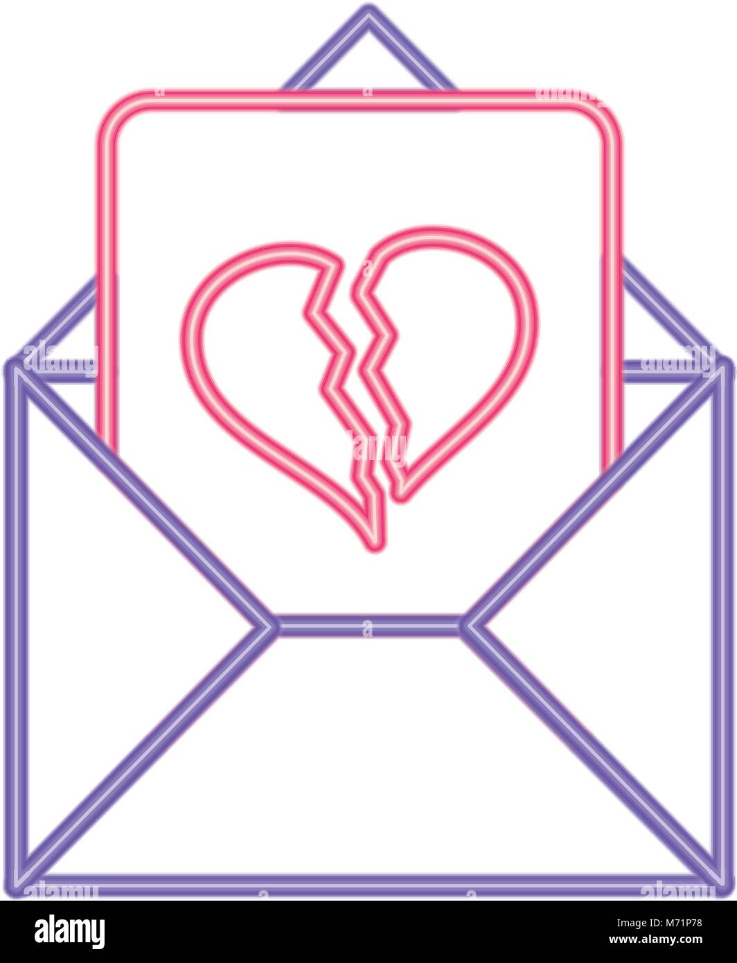 Alphabet broken line hi-res stock photography and images - Alamy