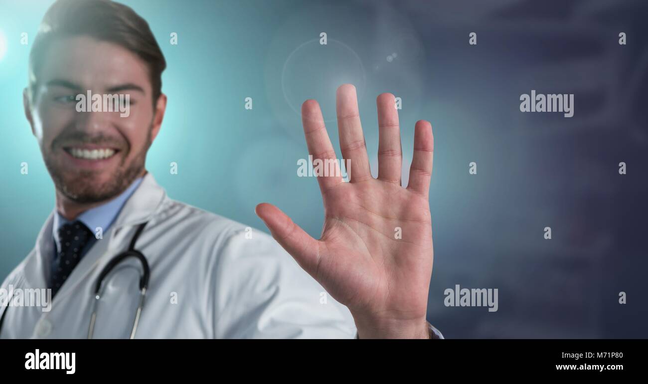 Doctor bed hand hi-res stock photography and images - Alamy