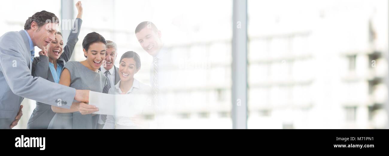 Teamwork transition with business people together Stock Photo - Alamy