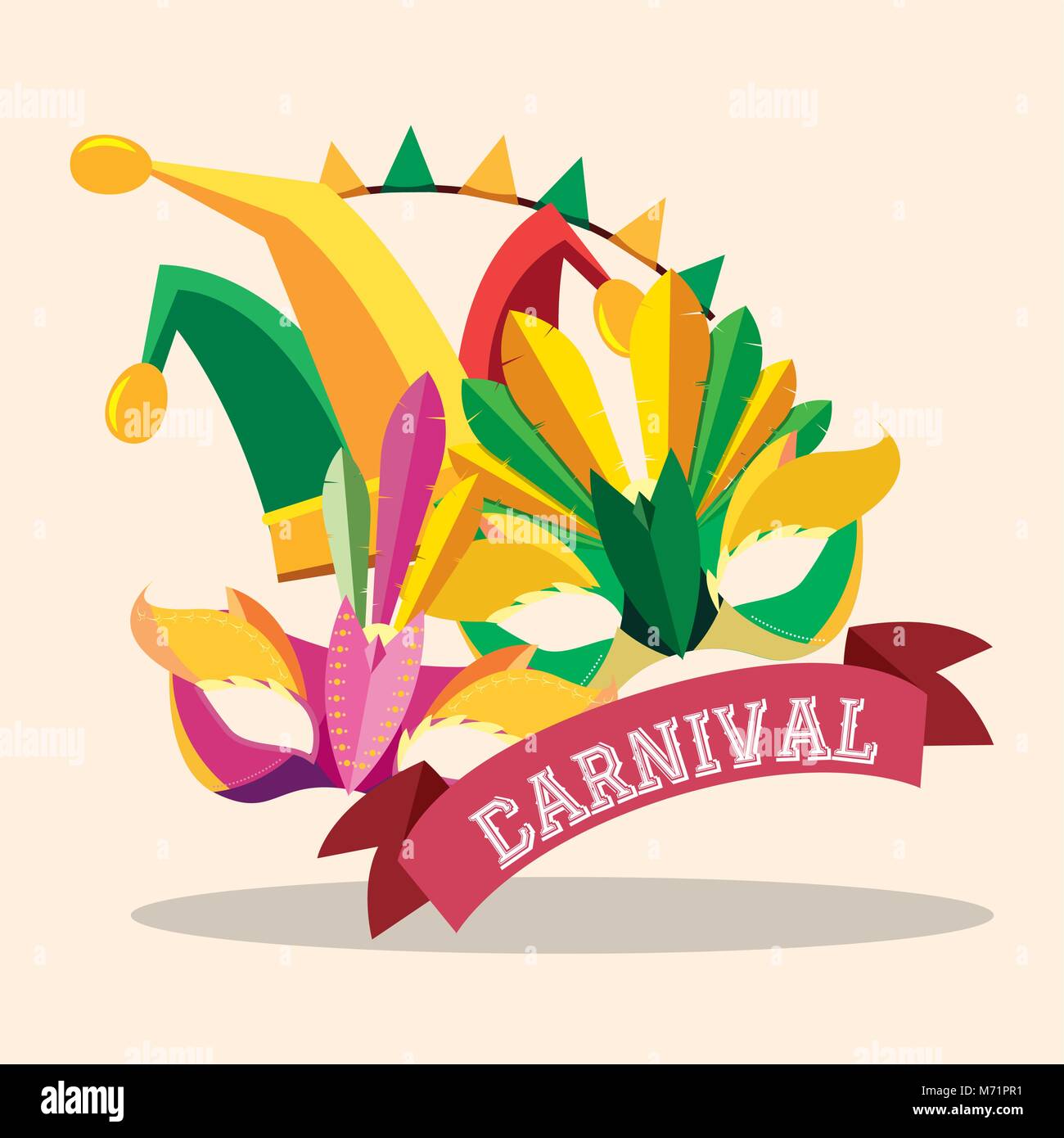 Historic carnival show Stock Vector Images - Alamy