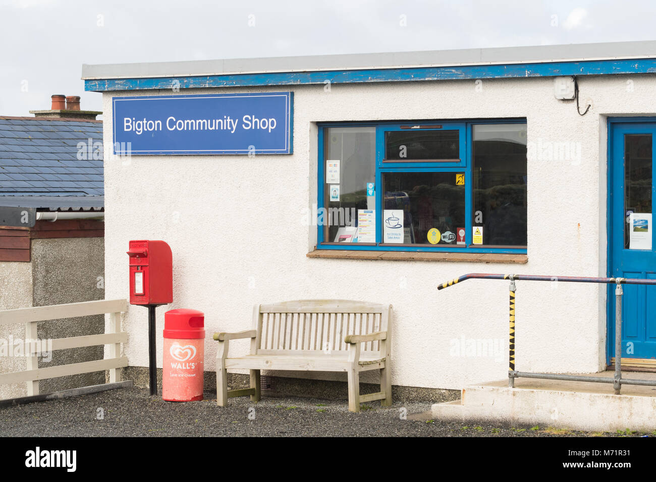 Bigton community shop hi-res stock photography and images - Alamy