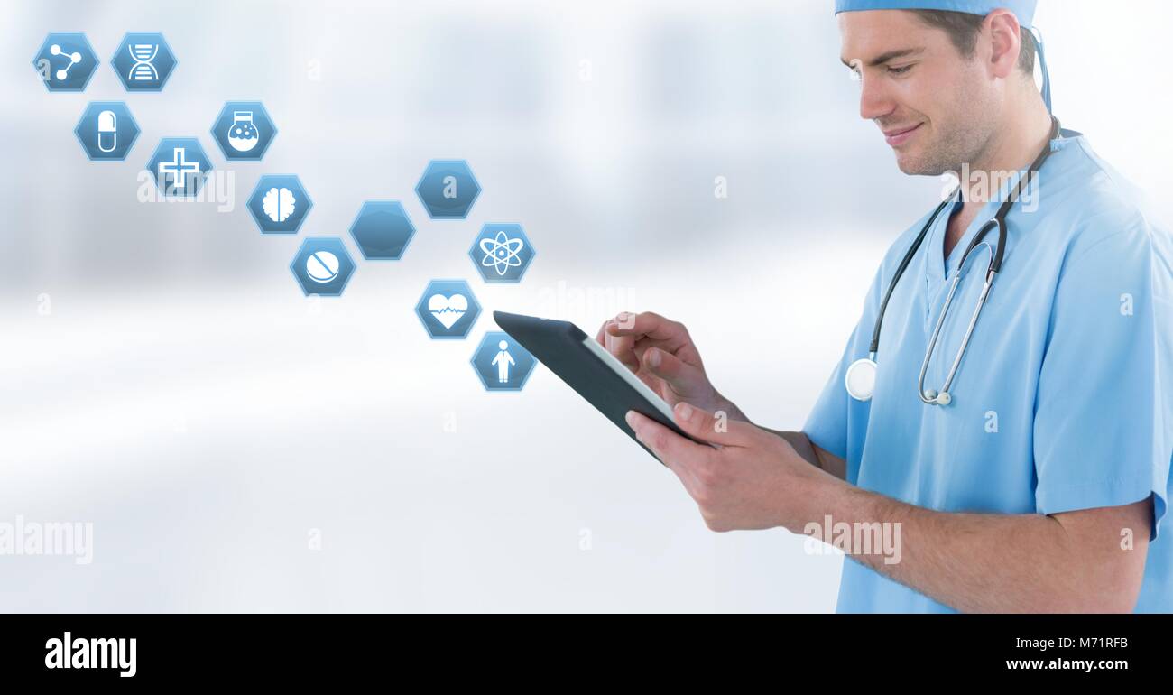 Medical reading hall hi-res stock photography and images - Alamy