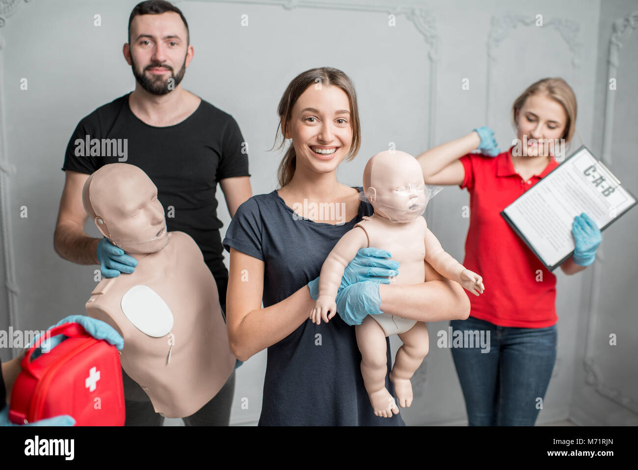 Resuscitation man woman hi-res stock photography and images - Alamy