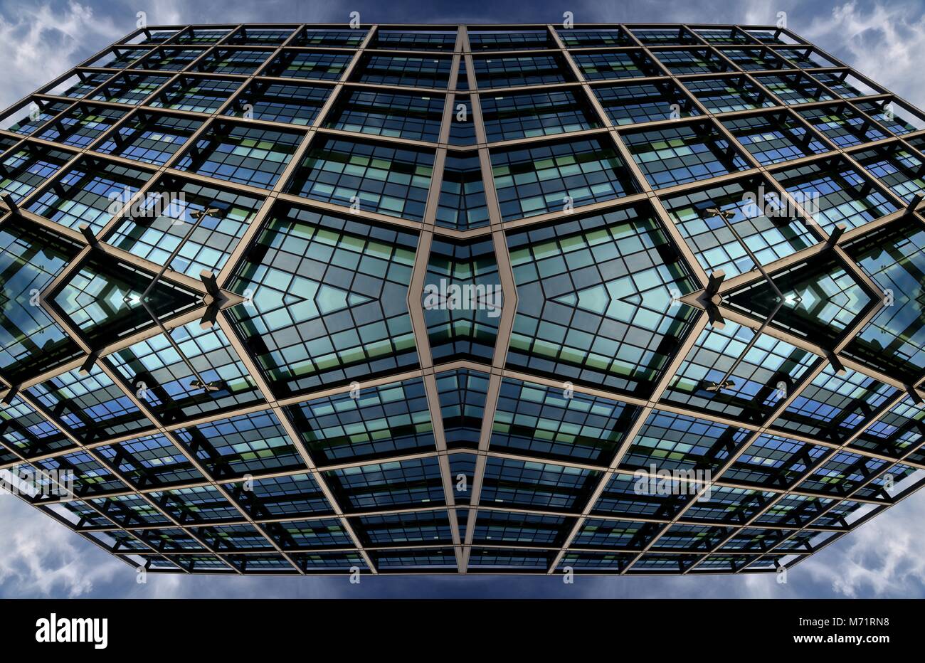 Symmetrical Impressions from Berlin Central Railway Station ...