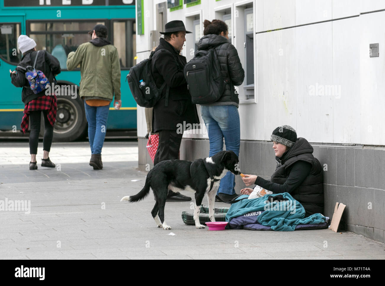 homeless homelessness beg beggar tramp swep rough sleeper sleeping cold ...