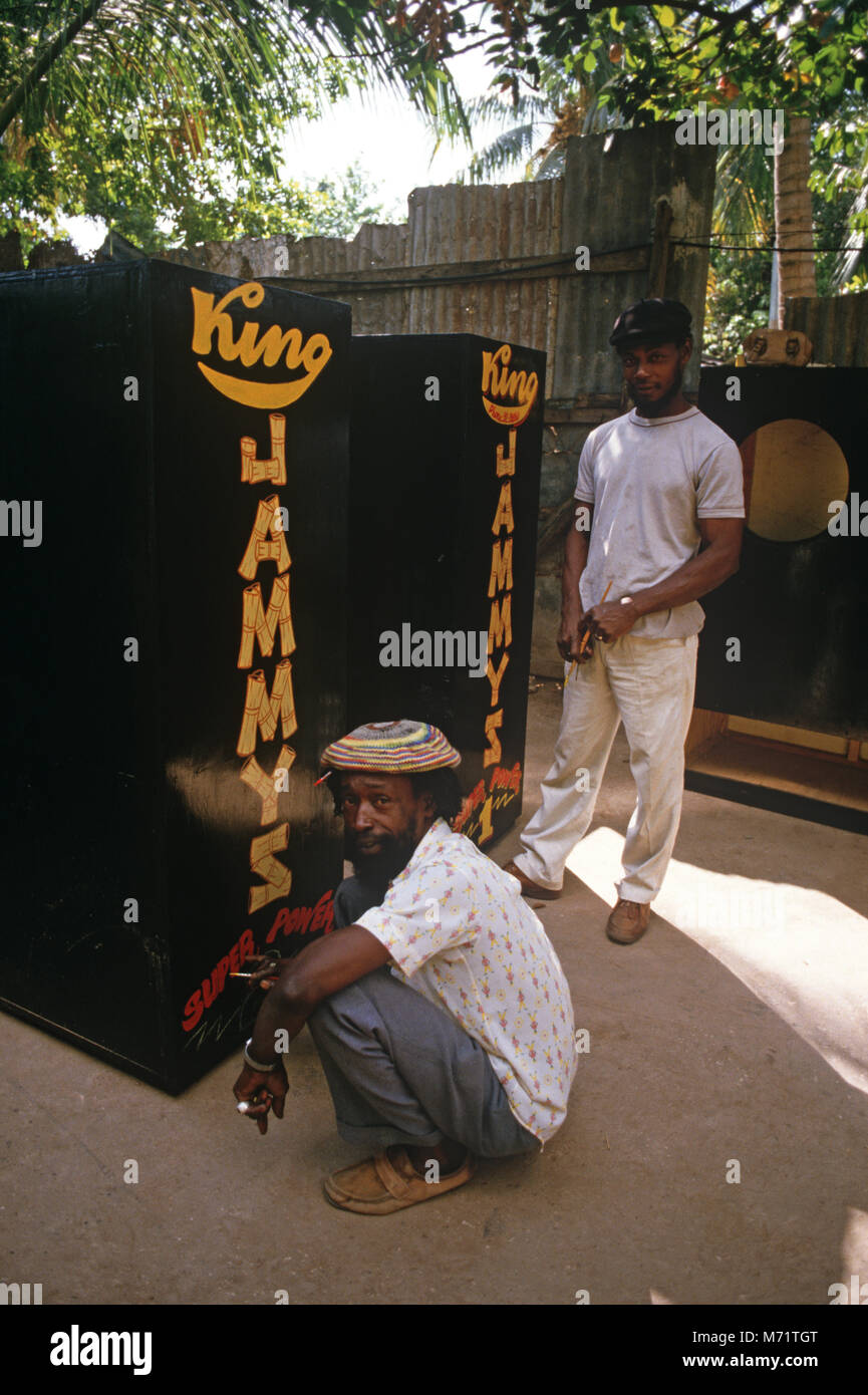 King Jammy's reggae recording studio, Kingston, Jamaica Stock Photo - Alamy