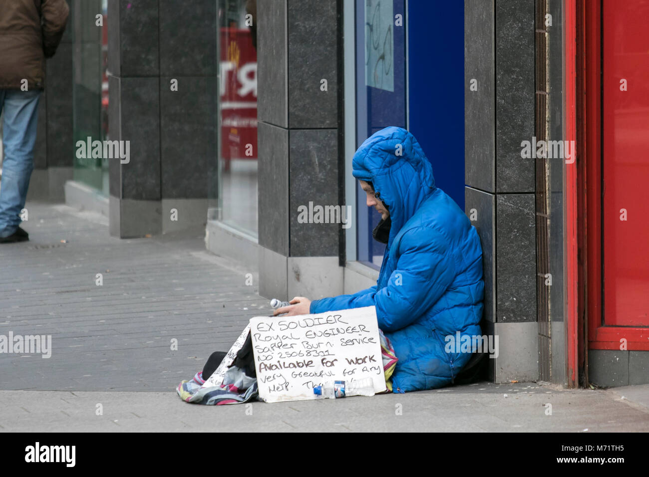 Homeless Tramp Stock Photos & Homeless Tramp Stock Images - Alamy