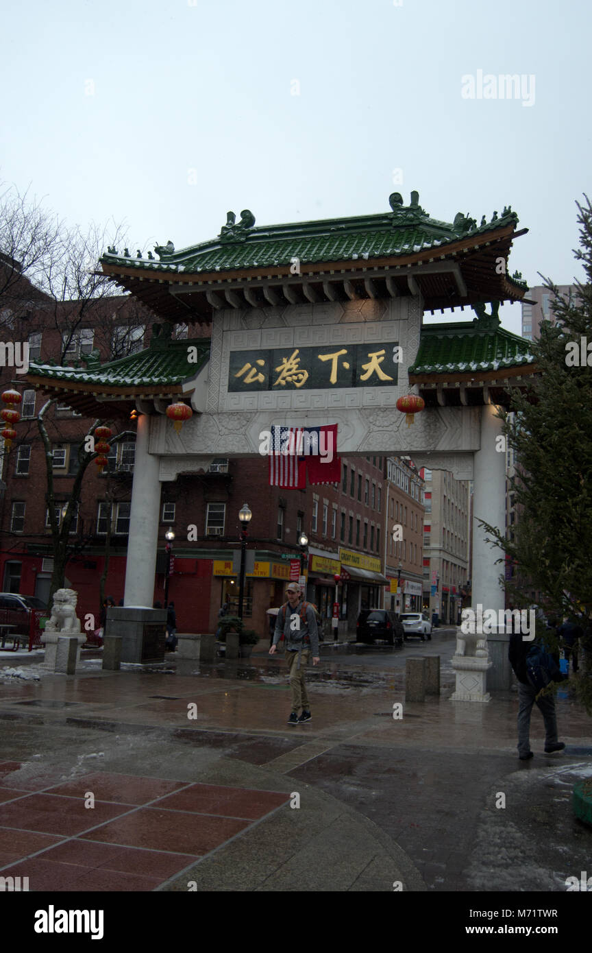 Boston Chinatown Stock Photos & Boston Chinatown Stock Images - Alamy