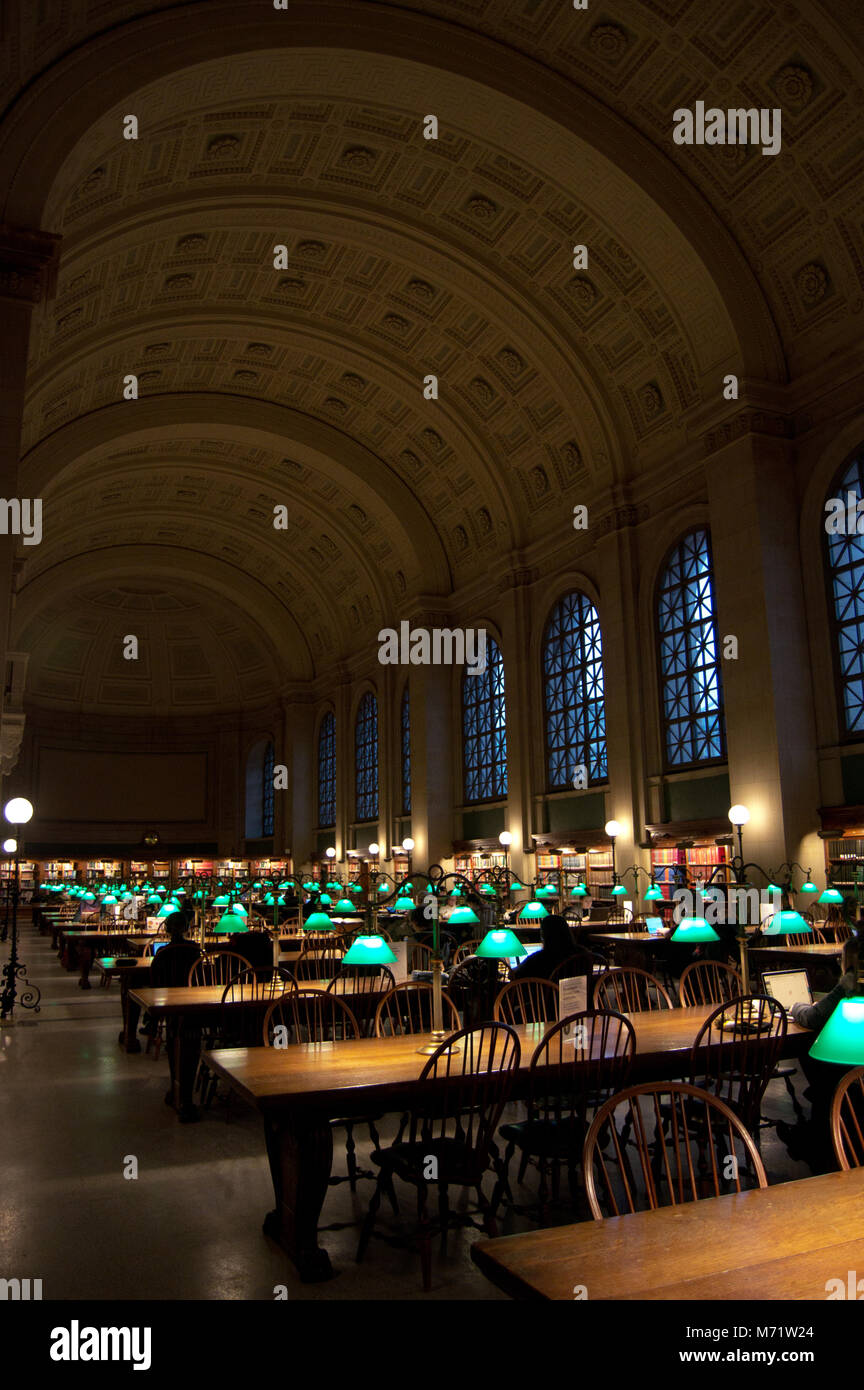 Mckim reading room hi-res stock photography and images - Alamy