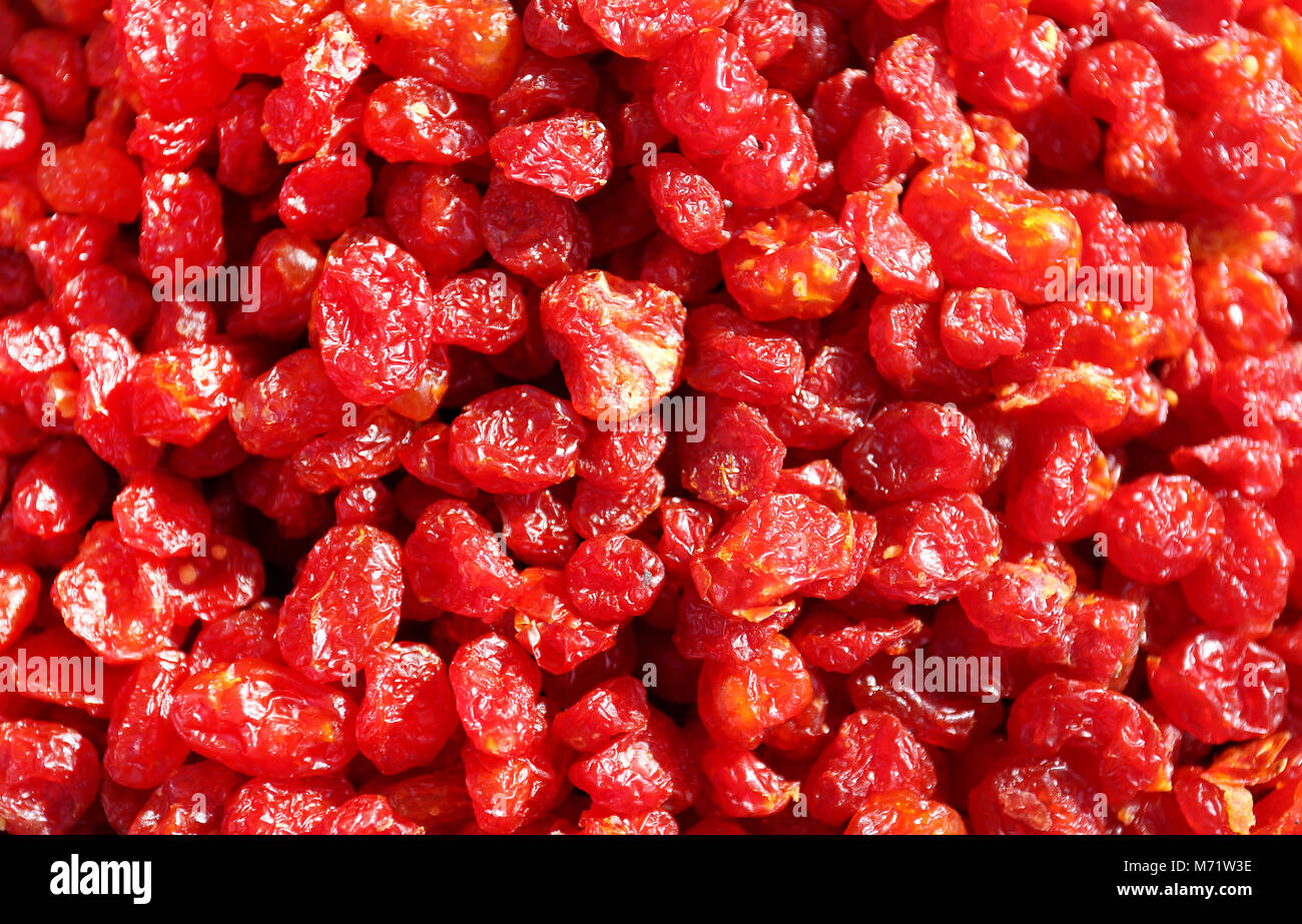 Delicious red berries raisins to photograph closeup Stock Photo - Alamy