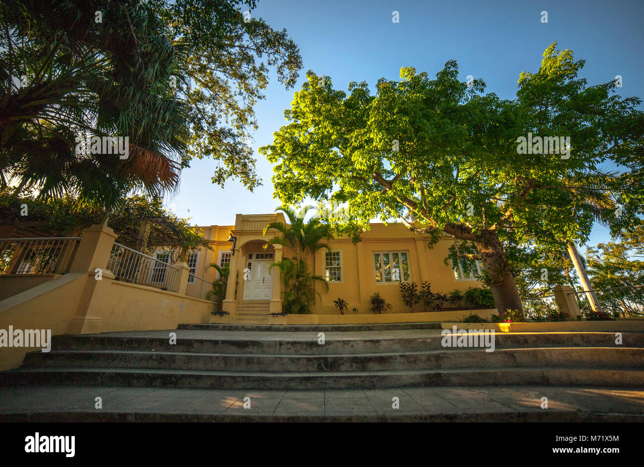 Exterior of Finca Vigía, Ernest Hemingway's house in Havana, Cuba Stock ...