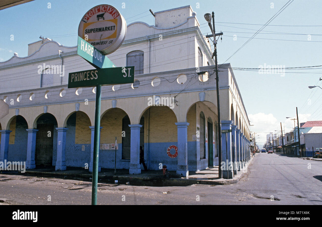 Jamaica Kingston Downtown High Resolution Stock Photography and Images ...