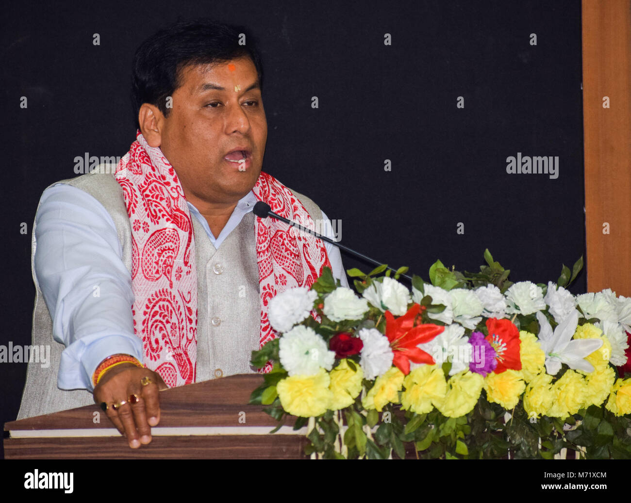 Sarbananda sonowal hi-res stock photography and images - Alamy