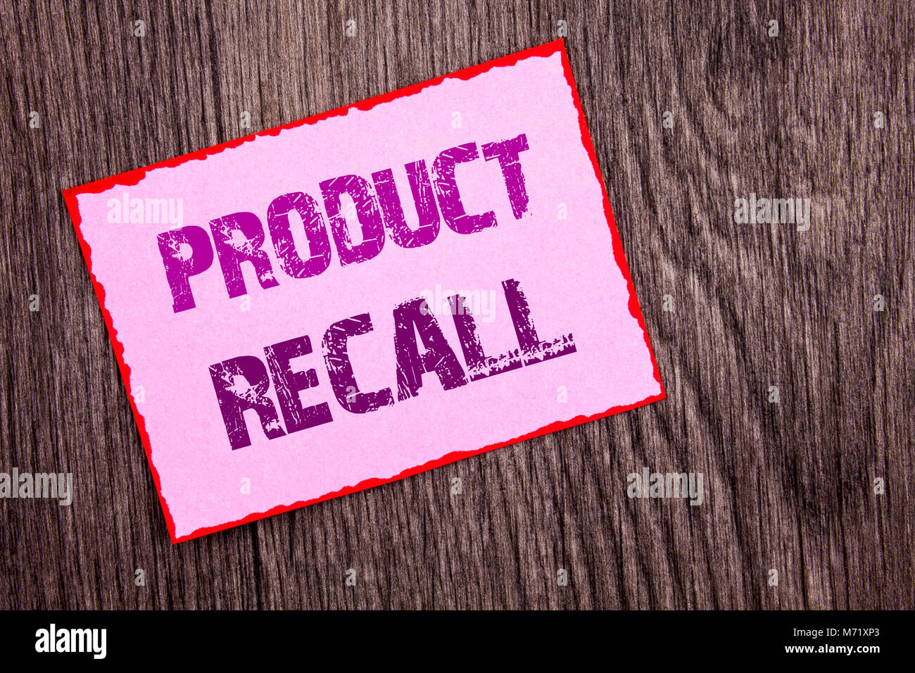 Handwriting Announcement text showing Product Recall. Conceptual photo ... Handwriting Announcement text showing Product Recall. Conceptual photo ...