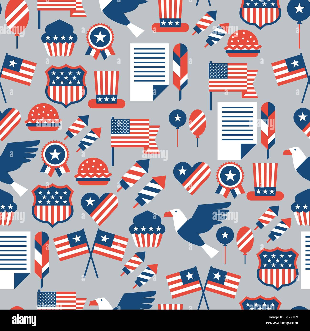 United states america fabric Stock Vector Images - Alamy