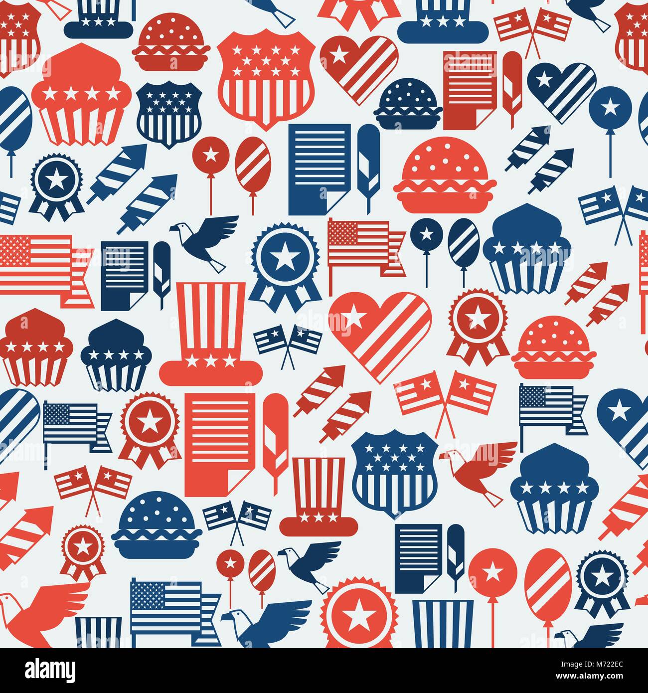 Usa america flag fabric Stock Vector Images - Alamy