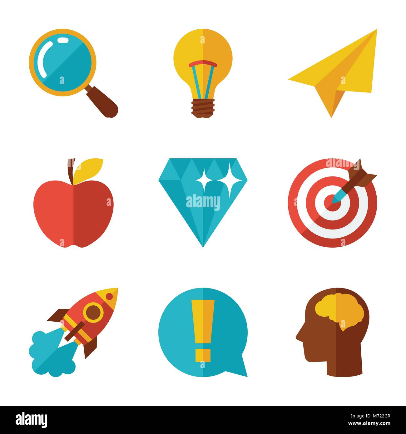 Business analysis concept icons in Stock Vector Images - Alamy