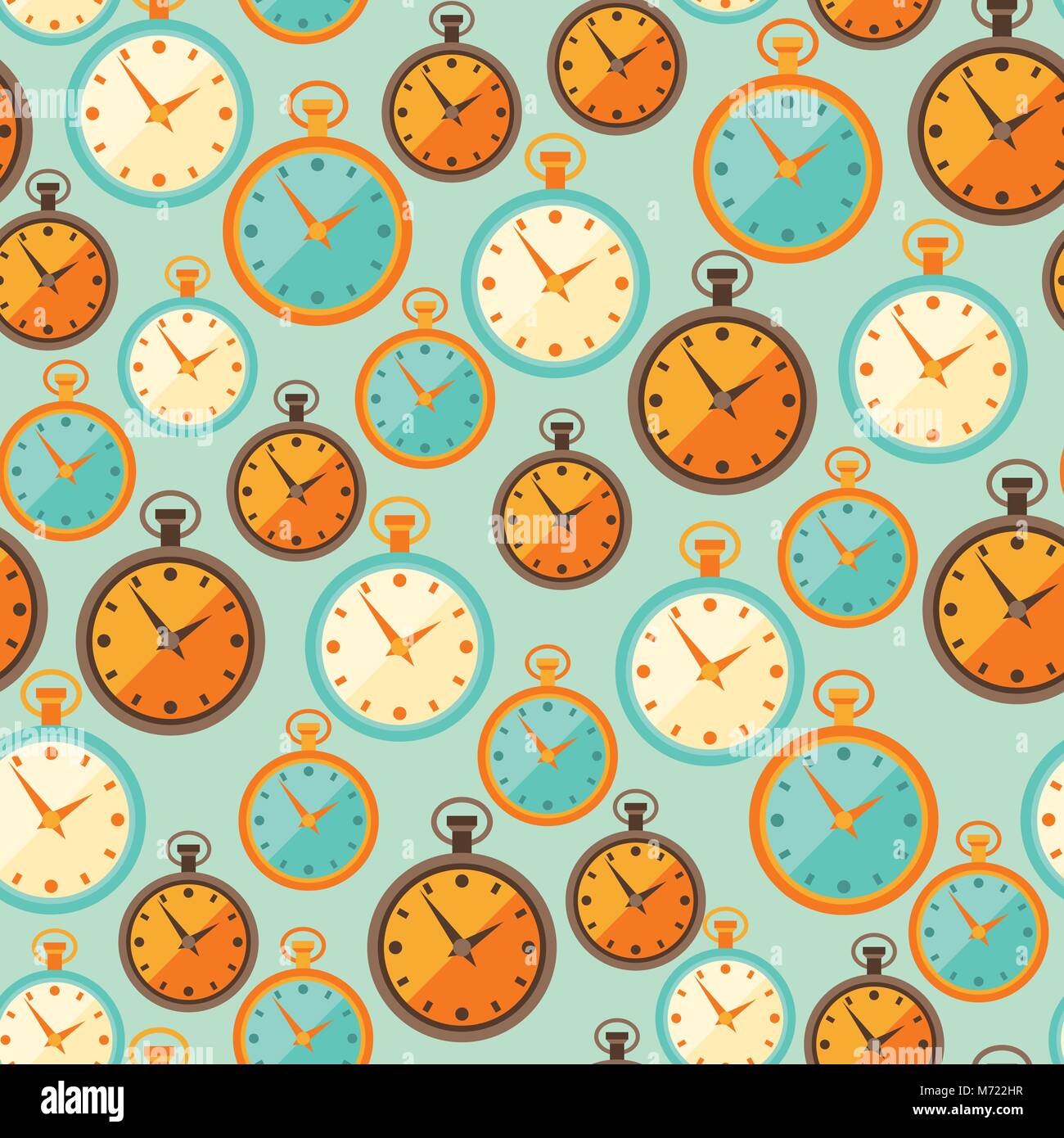 Flat design watches Stock Vector Images - Alamy