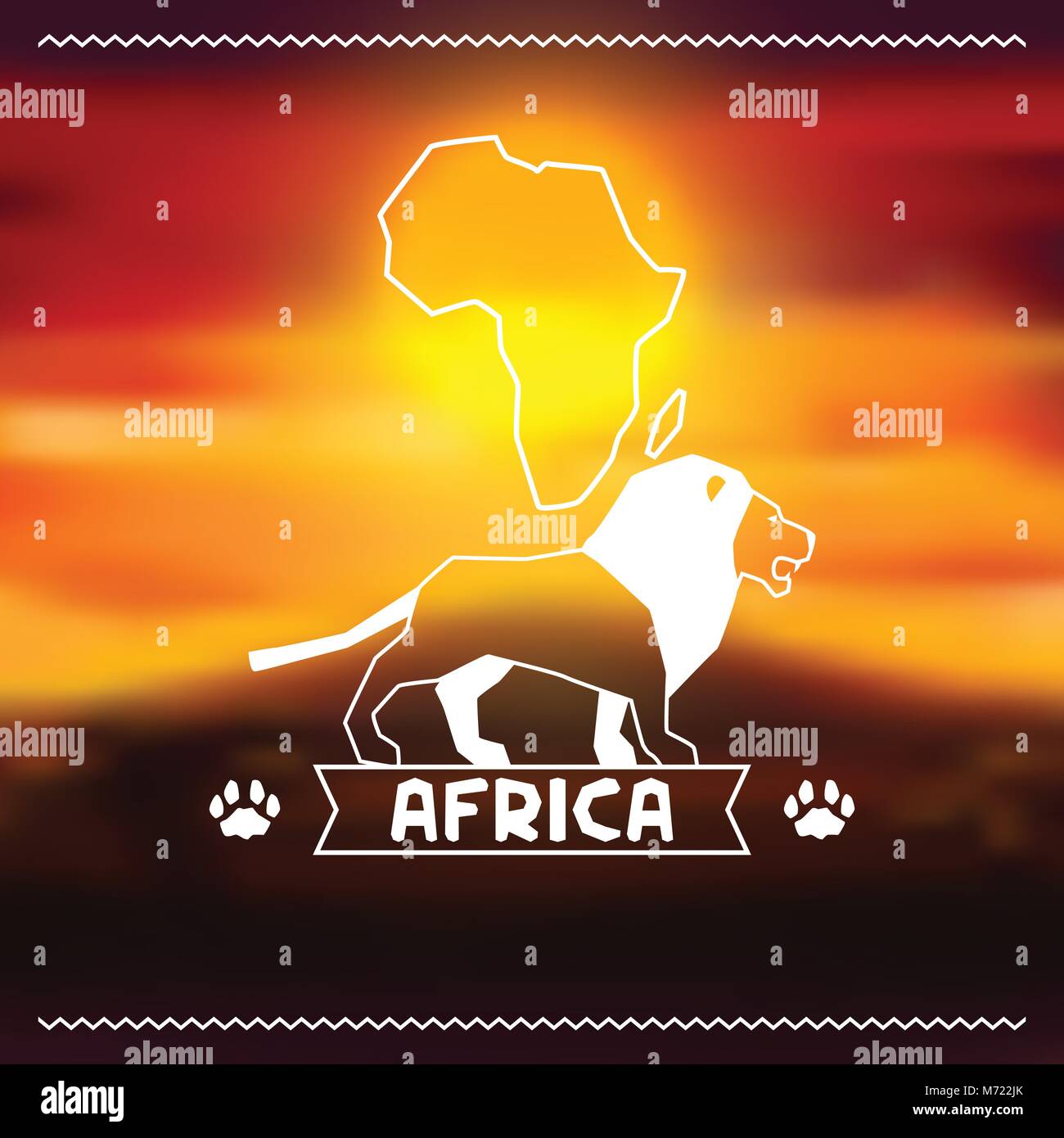 Landscape national park Stock Vector Images - Alamy