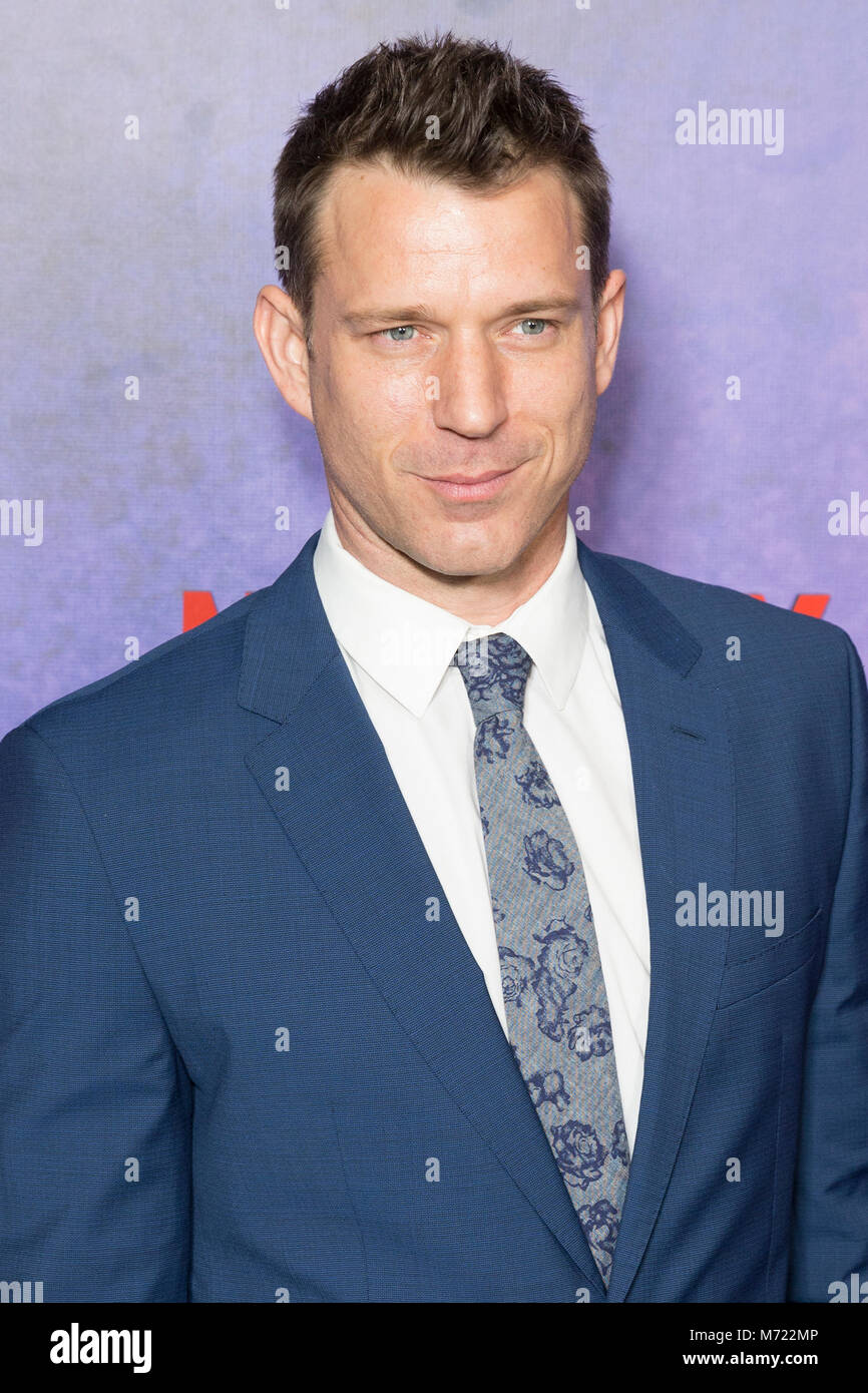 New York, United States. 07th Mar, 2018. Wil Traval attends Marvel ...