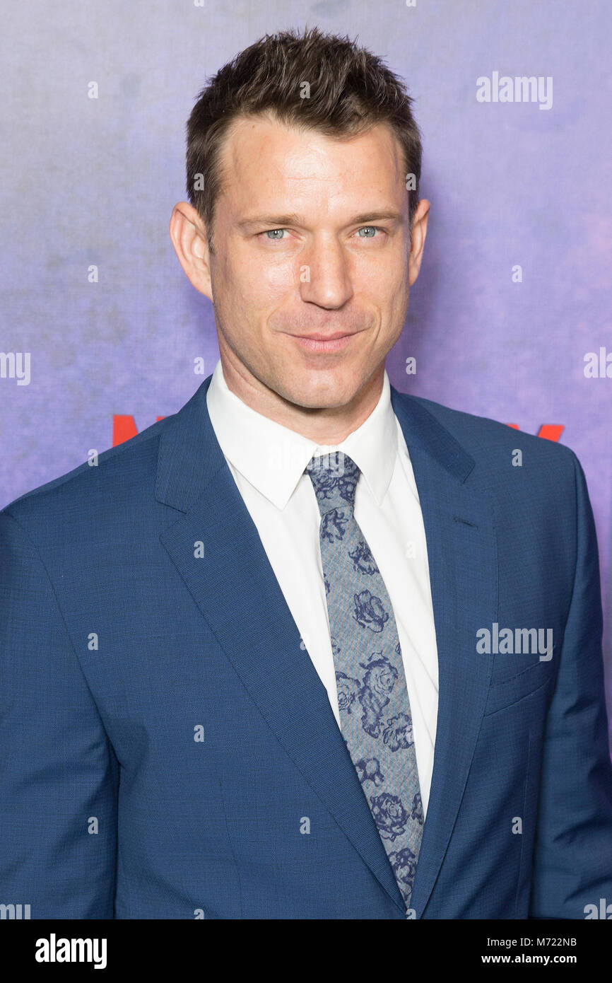 New York, United States. 07th Mar, 2018. Wil Traval attends Marvel ...