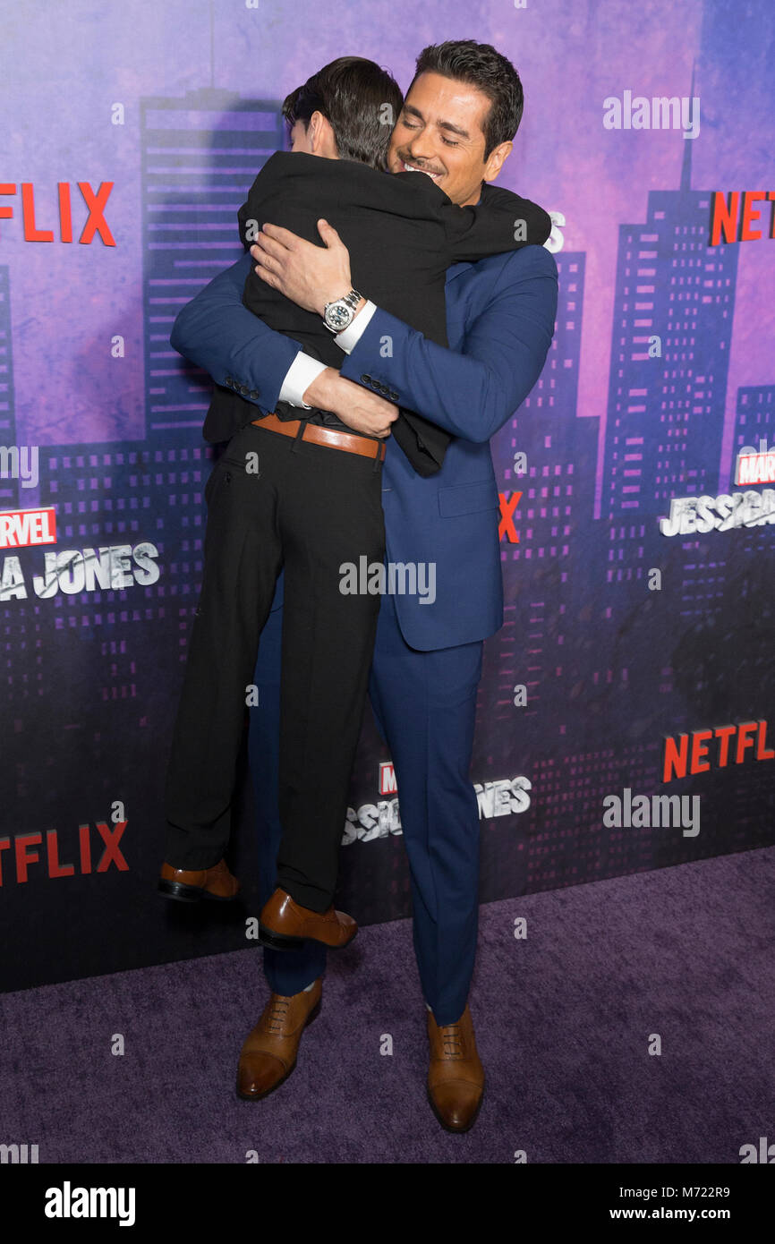 New York, United States. 07th Mar, 2018. Kevin Chacon, J.R. Ramirez ...