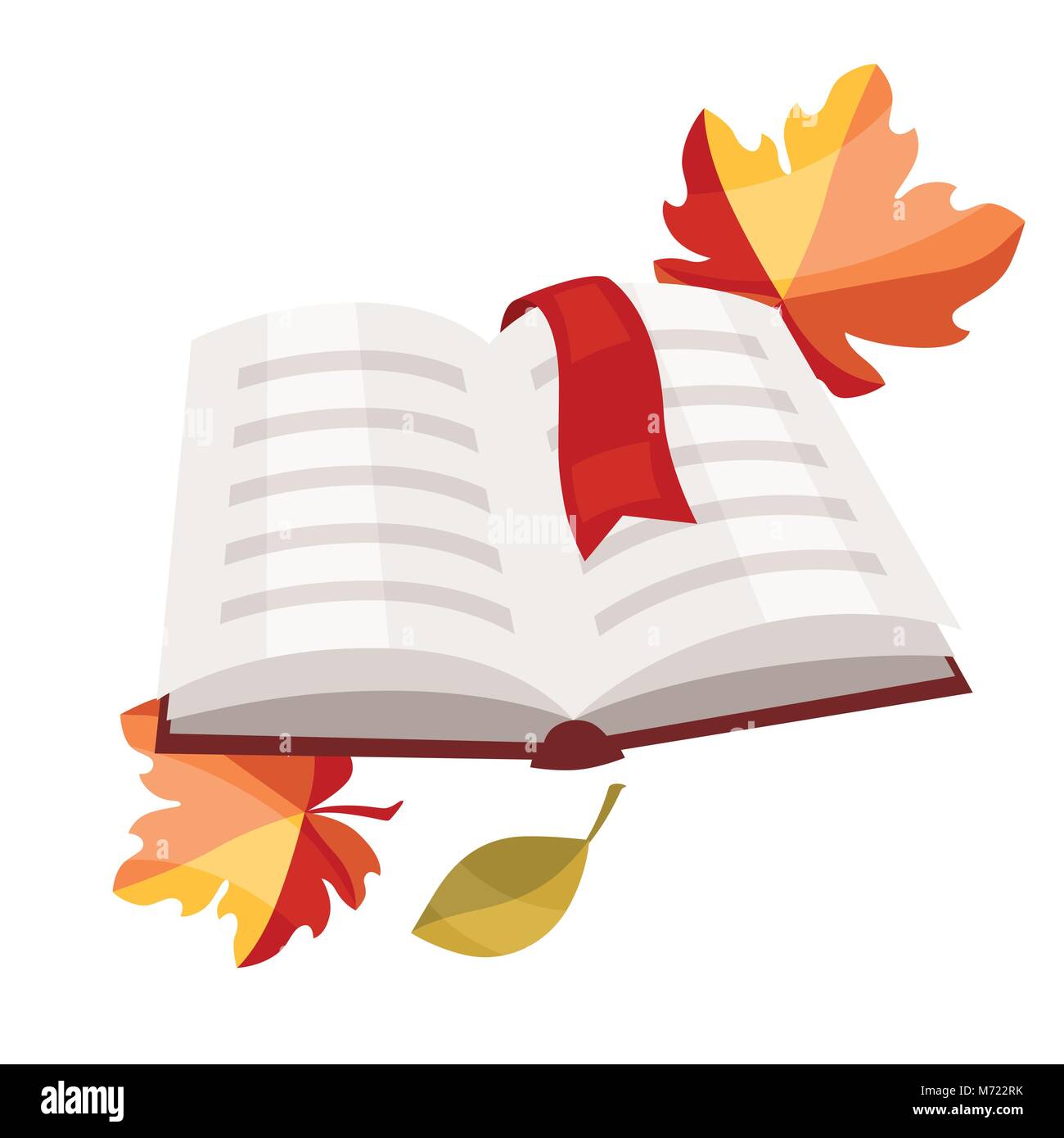 Open book banner web Stock Vector Images - Alamy