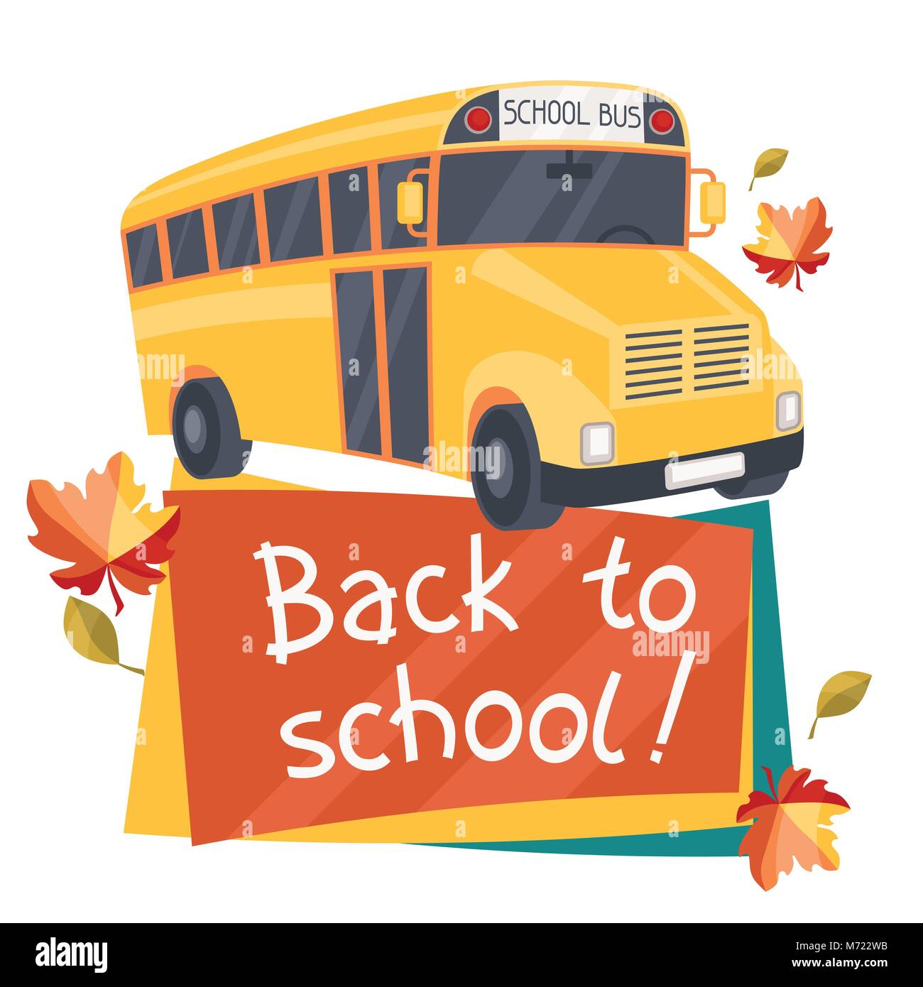 Yellow back school poster hi-res stock photography and images - Alamy