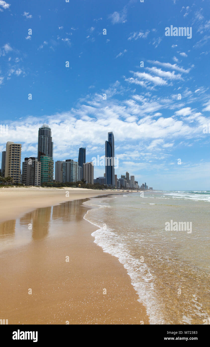 A lovely day at the beach at Surfers Paradise - Gold Coast Queensland ...