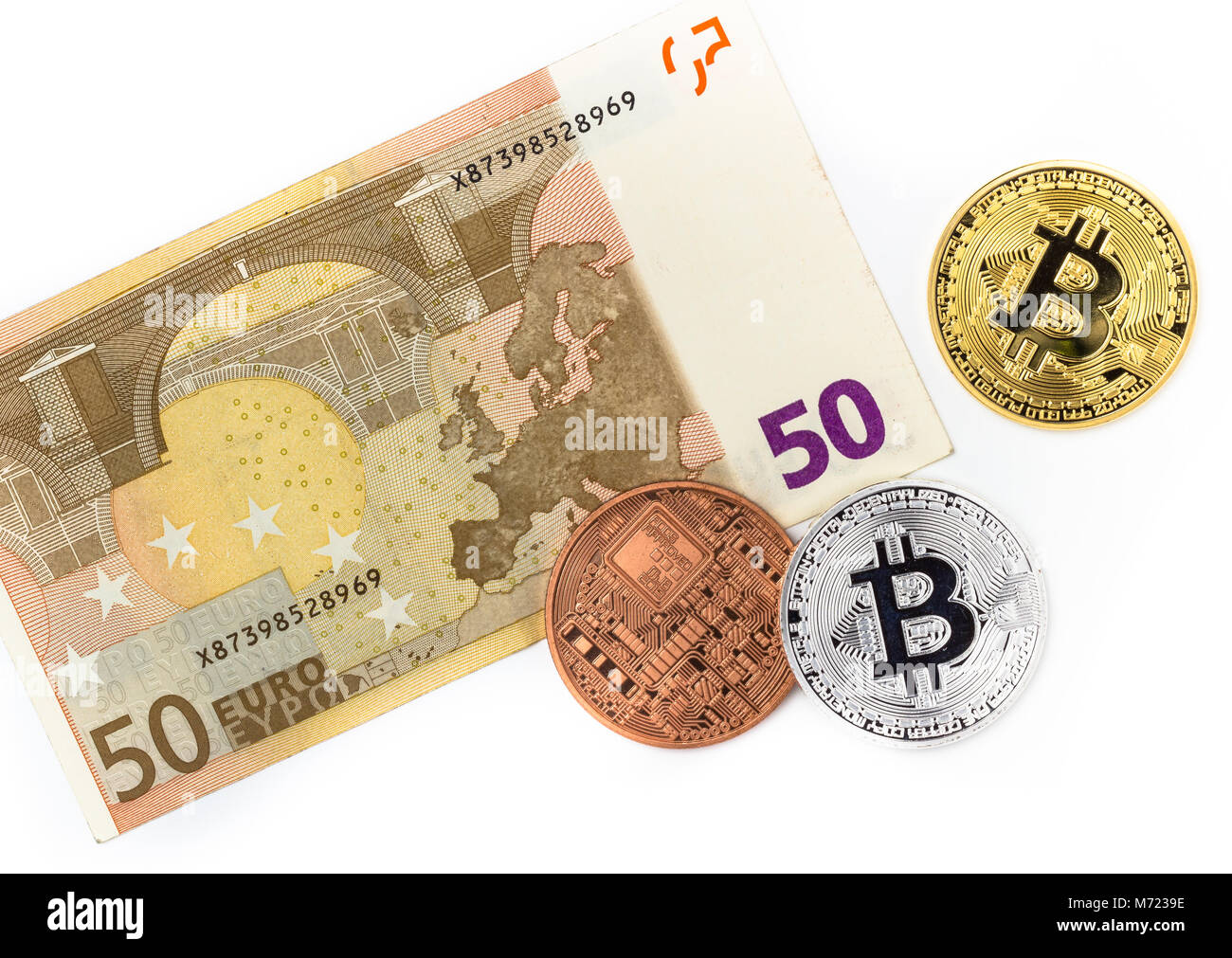 50 euro banknotes electronic hi-res stock photography and images - Alamy
