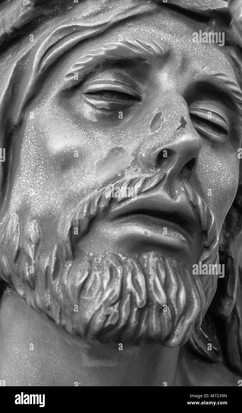 Closeup jesus face hi-res stock photography and images - Alamy