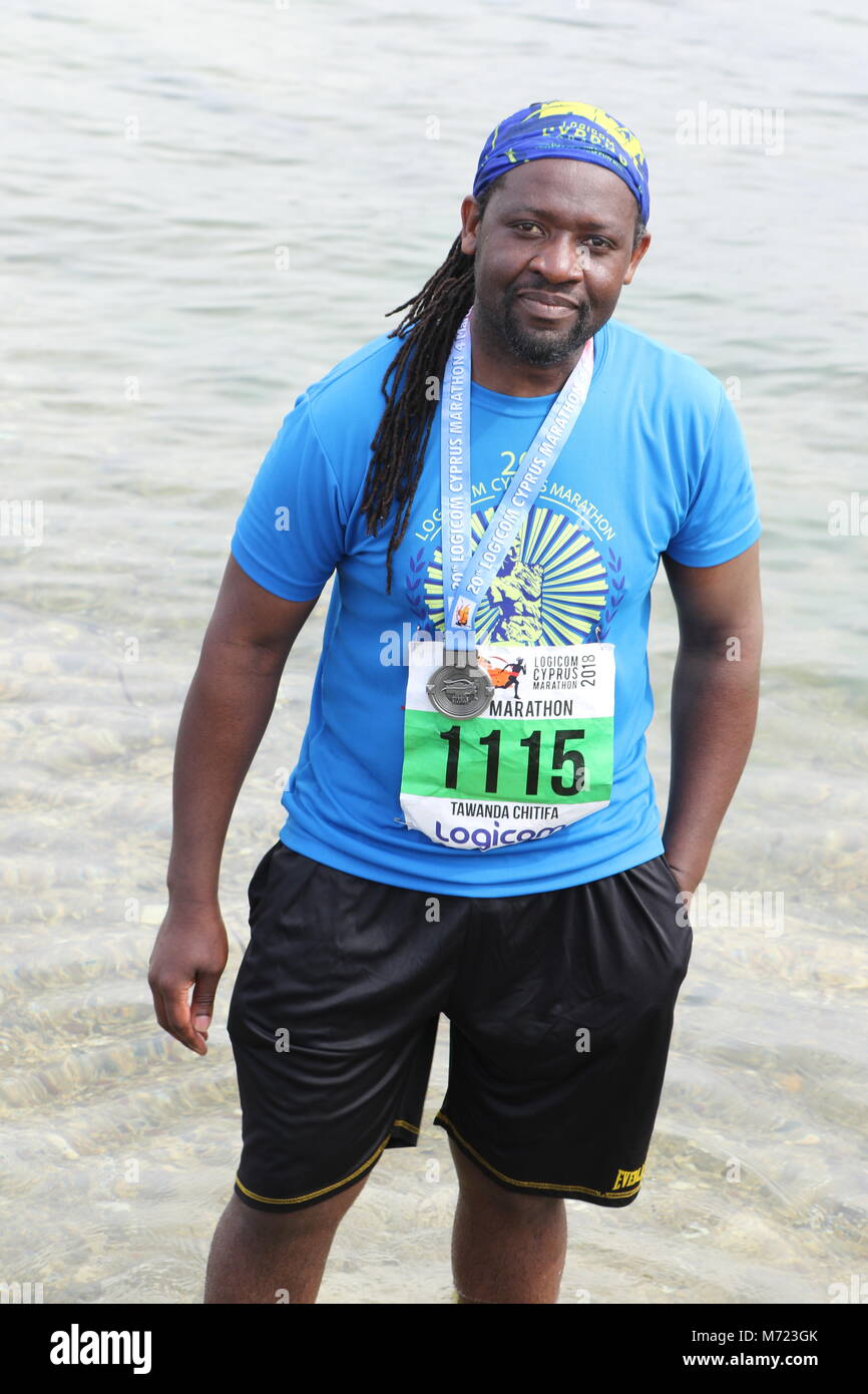 Black runner in paphos hi-res stock photography and images - Alamy