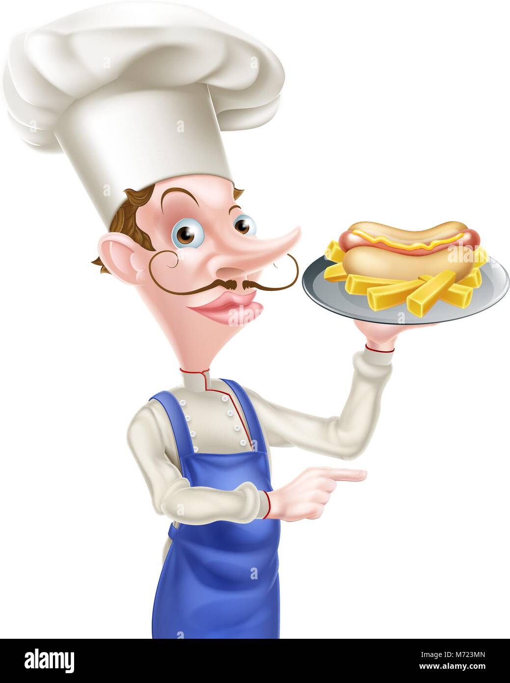 Pointing hand away Stock Vector Images - Alamy