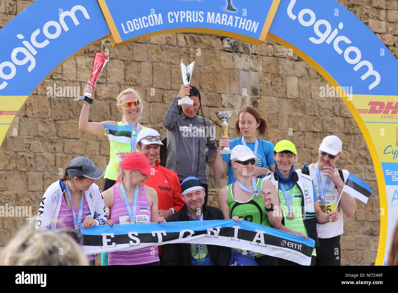 Estonian team celebrating outstanding success at the20th Logicom Cyprus ...