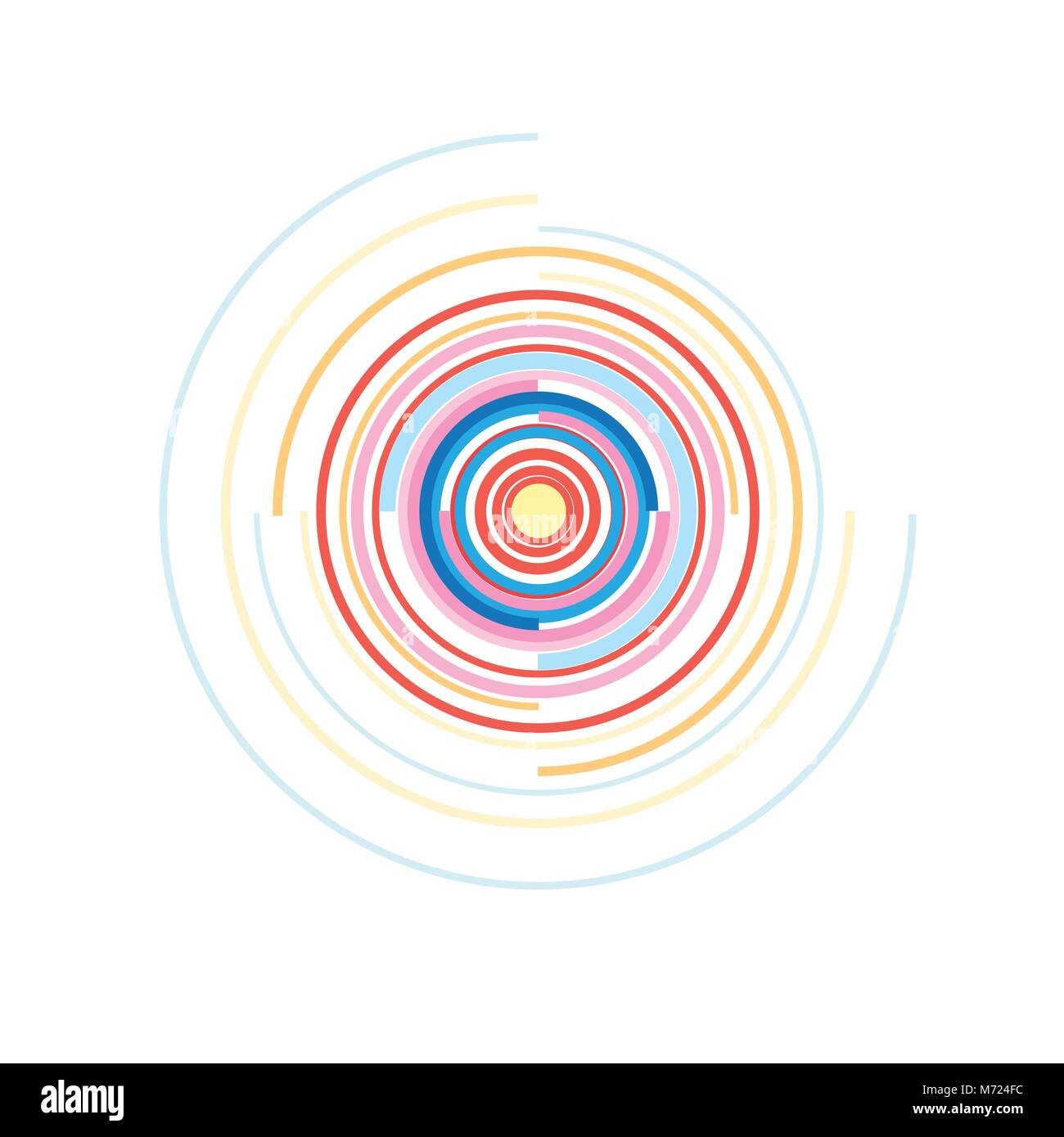 Concentric circle elements hi-res stock photography and images - Alamy