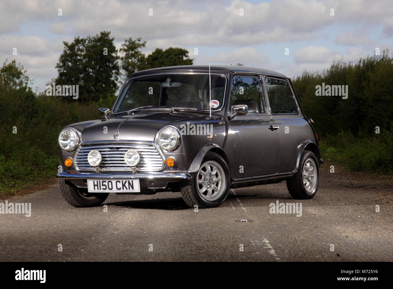 1990 Mini classic British small car Stock Photo - Alamy