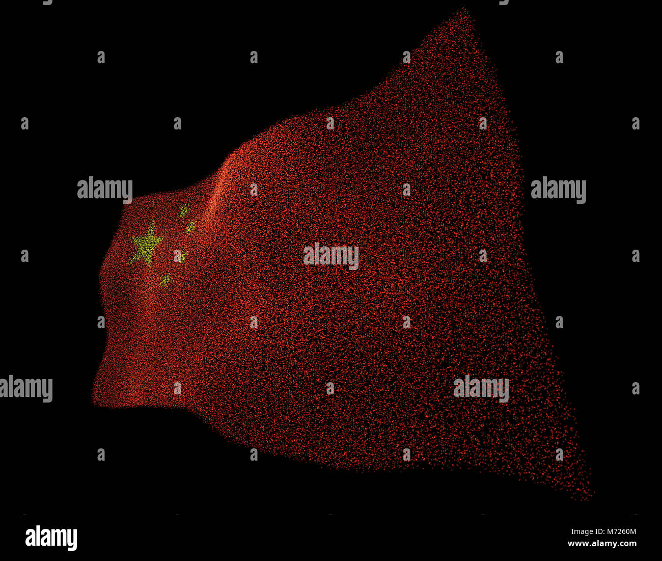 Dancing world countries flags, waving flag Stock Photo - Alamy