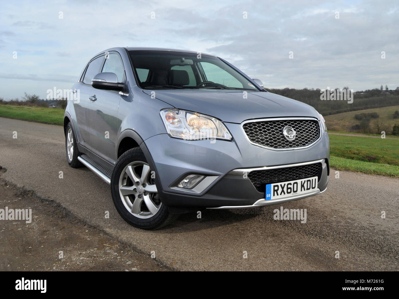 2011 SsangYong Korando 4x4 car Stock Photo - Alamy